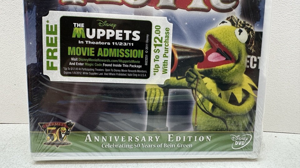The Muppet Movie DVD, 2005, Kermit The Frog 50th Anniversary Edition ...