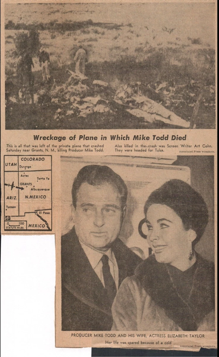 Mike Todd Plane Crash