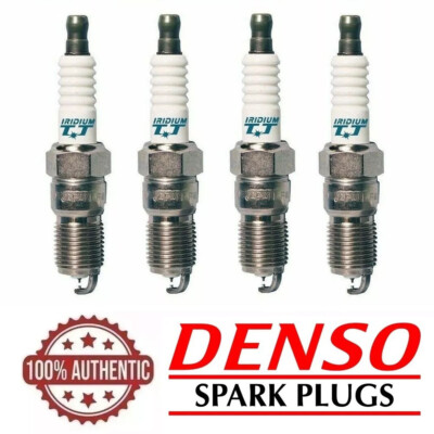 Denso (4713) IT16TT Iridium TT Spark Plug - Set of 4 | eBay