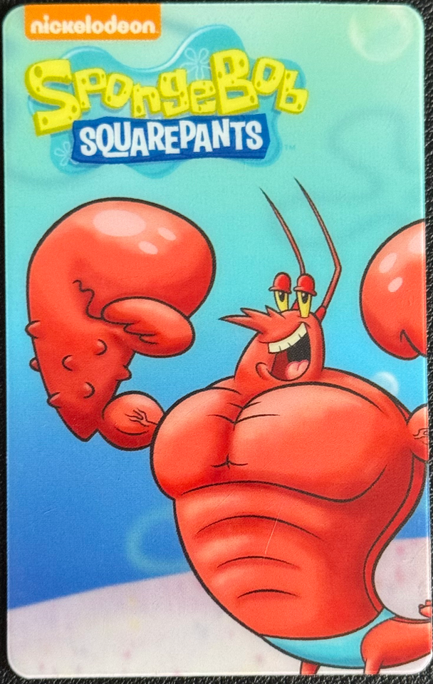 DAVE & AND BUSTER'S - SPONGEBOB SQUAREPANTS - COIN PUSHER CARDS-ALL W ...