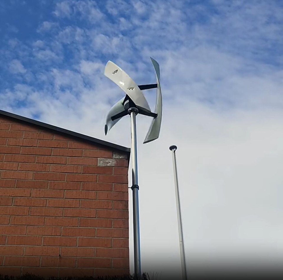 1000W 12V 24V 48V Vertical Wind Turbine Helix Maglev Wind Generator ...