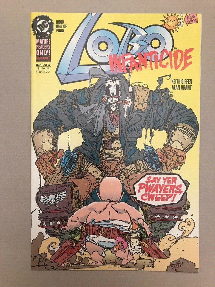 Lobo: Infanticide #1 2 3 DC Comics 1992 9.2-9.4 by Giffen & Grant | eBay