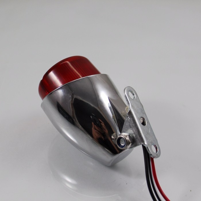 Motorcycle LED Brake Running Tail Light For Cafe Racer Bobber Cruiser ...