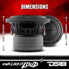 DS18 ZXI6.4D ZXI High Excursion 6.5" Car Audio Subwoofer 600W Watts Dvc ...