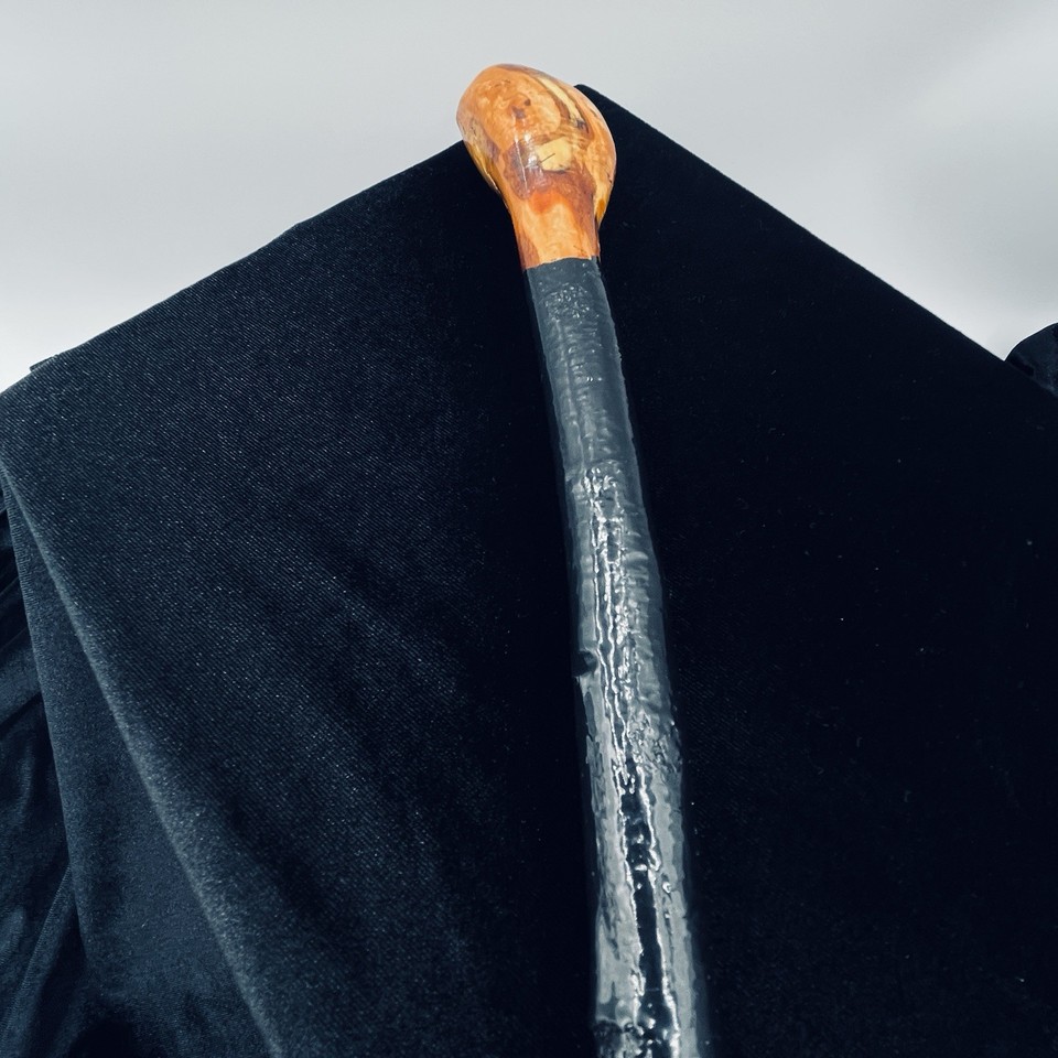 Vintage Irish Blackthorn Shillelagh Walking Stick Cane 36 Inch Brass ...