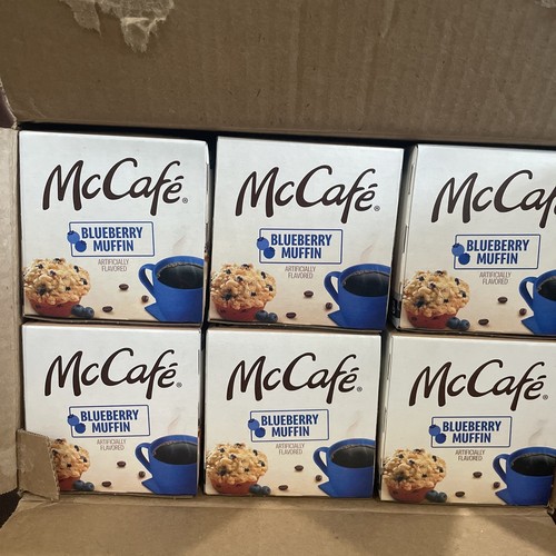 Lot Of 6 McCafe Blueberry Muffin Coffee Keurig K-Cup 10 ct | eBay