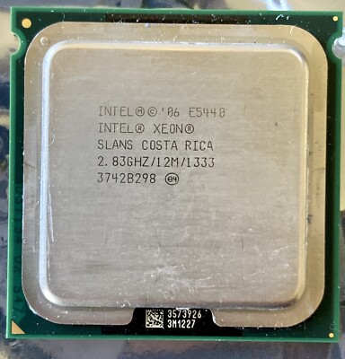 Intel Xeon E5440 2.83GHz Quad-Core (BX80574E5440P) Processor ...