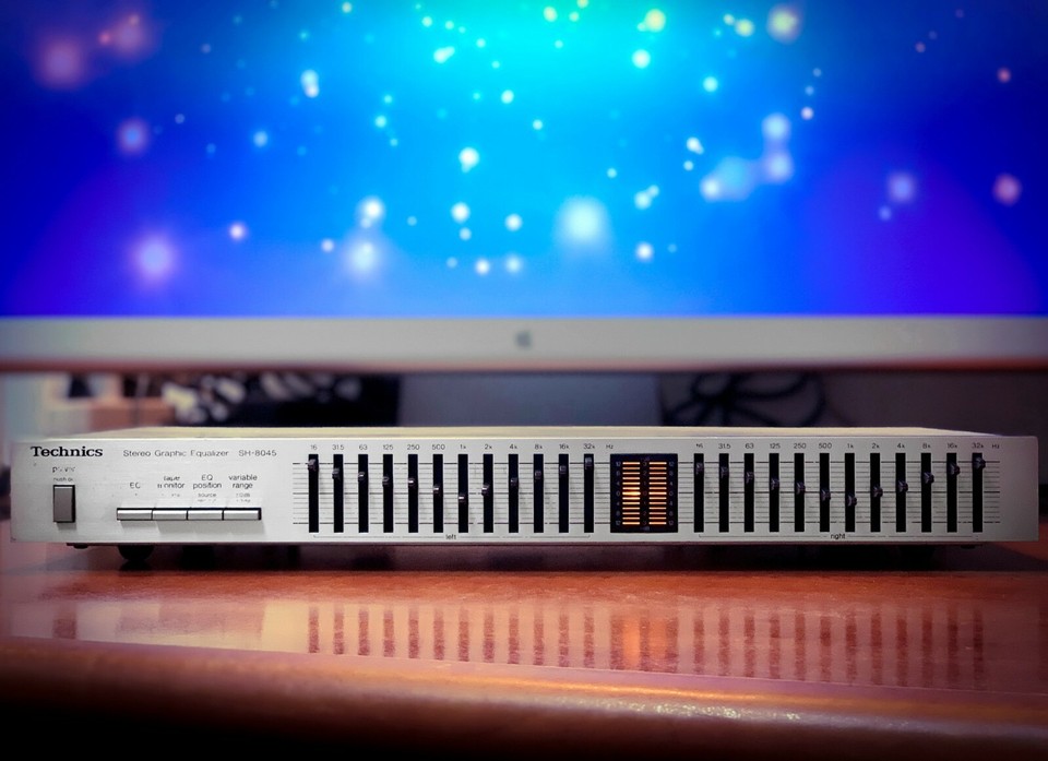 TECHNICS SH-8045 🌈RaRe🌈 Basic Stereo Graphic Equalizer | eBay
