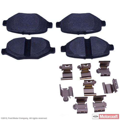 FORD OEM Disc Brake Pad Set-Pads -- Standard Premium Rear Motorcraft ...