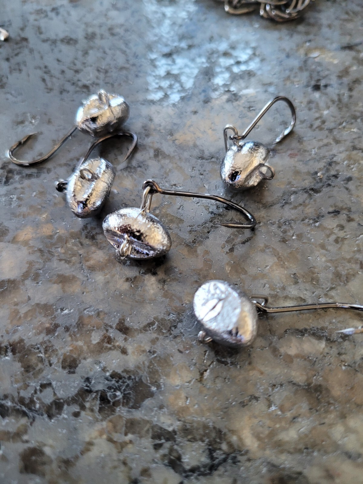Football swing jig, hog jig. Lot of 50 1 Oz jigs. FREE SHIPPING | eBay