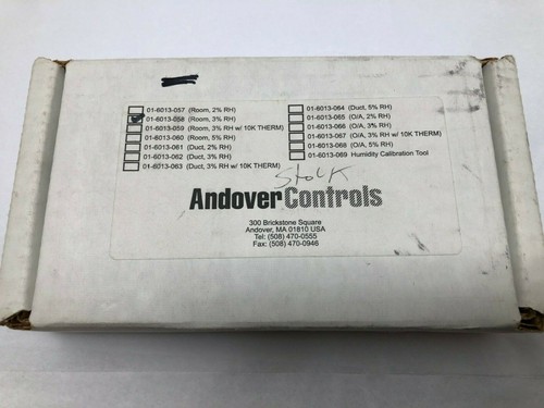 Andover Controls 01-6013-058 Room 3% Relative Humidity Sensor | eBay