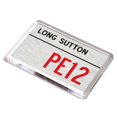 FRIDGE MAGNET - Long Sutton PE12 - UK Postcode | eBay