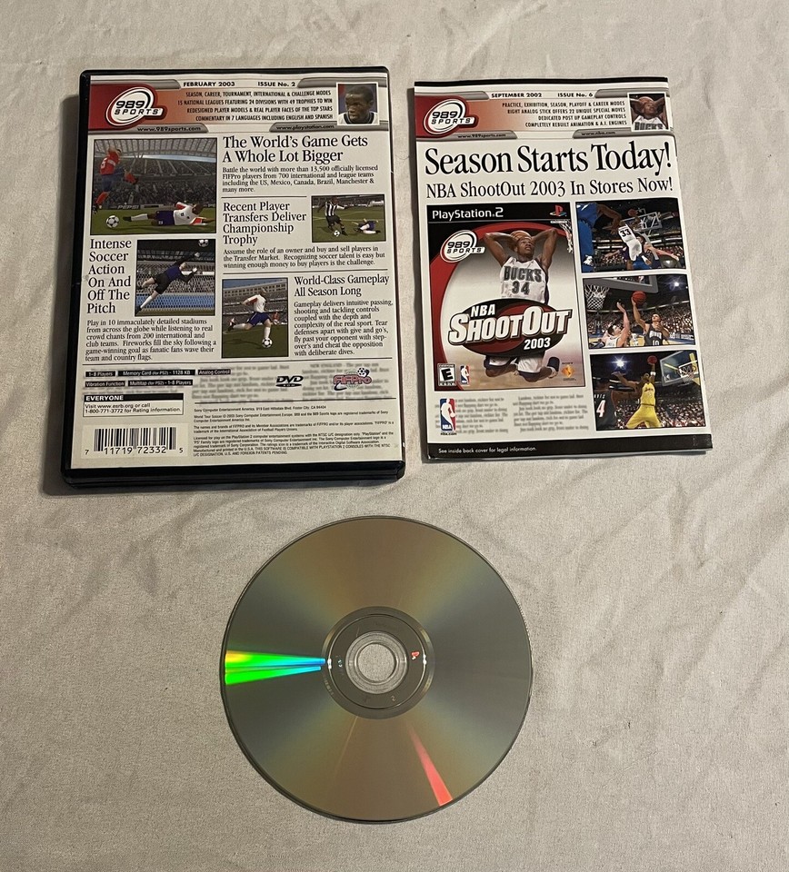 World Tour Soccer 2003 PS2 - Video Game - CIB Tested/Working ...