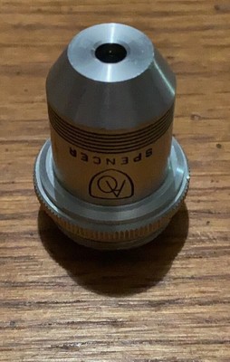 AO Spencer 10 0.25 Microscope Objective Lens 10X American Optical | eBay