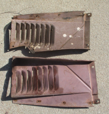 1937 1938 CHEVY CAR INNER FENDER PANELS COUPE CONV BOMB SLED SEDAN TROG ...