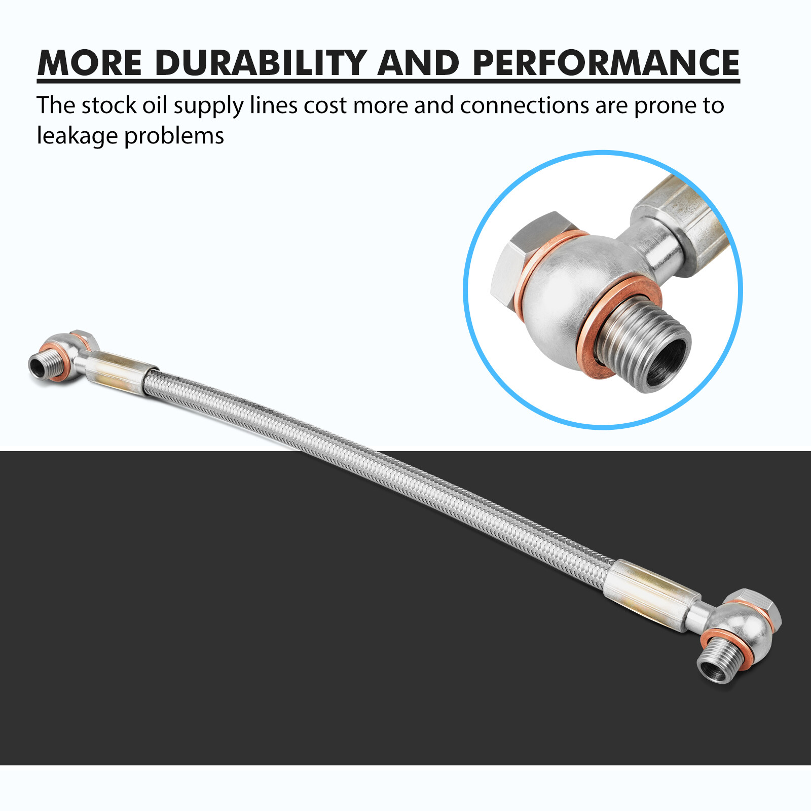 Upgraded Vanos Oil Supply Line Hose For BMW E36 E46 Z3 Z4 M52 M54 ...