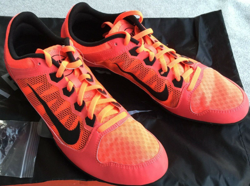 NEW Nike Zoom Rival MD Spikes 616312-600 Dash Track Sprint Running ...