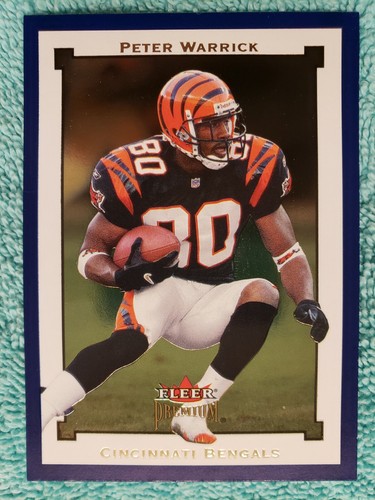 2002 FLEER PREMIUM PETER WARRICK #75 CINCINNATI BENGALS | eBay