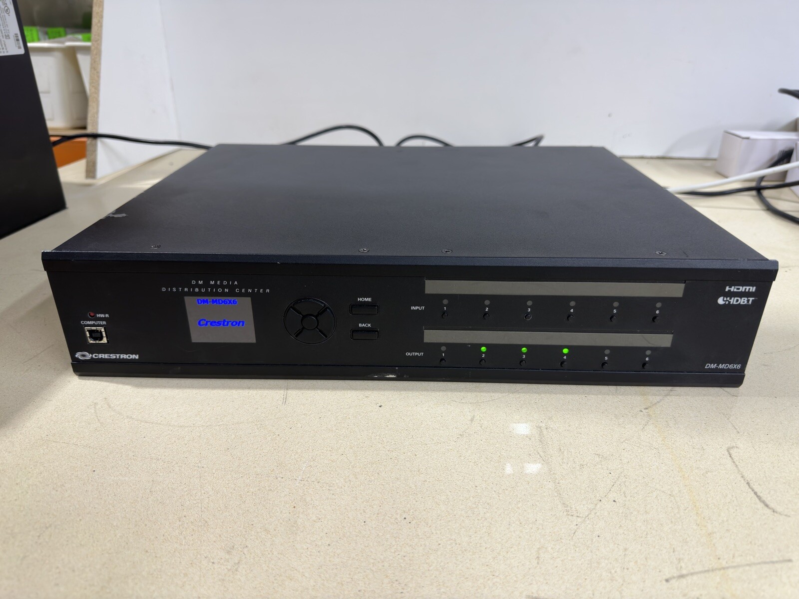 Crestron DM-MD6X6 Digital Media Switcher used | eBay Australia