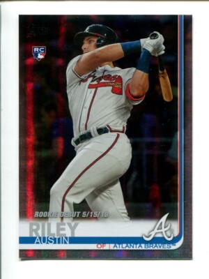 2019 Topps Update Rainbow Foil #US252 Rookie Debut - Austin Riley ⚾ RC ...
