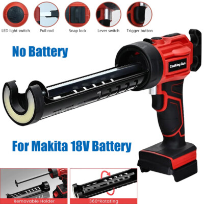 18V Electric Cordless Caulking Gun Glass Mastic Sealant Gun For Makita ...