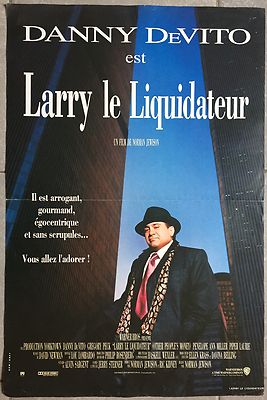 Poster LARRY THE LIQUIDATOR Other People's Money DANNY DE VITO 40x60cm ...