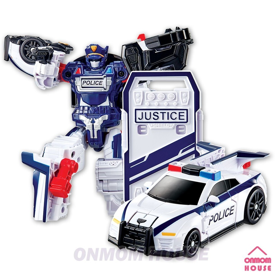 New Rescue Tobot SSEN Police Car 4 Mode Transforming Robot Car Korean ...