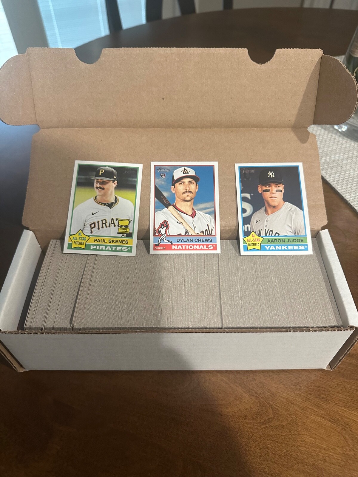 2025 Topps Heritage Complete Baseball Card Base Set #1-#400 No Short ...