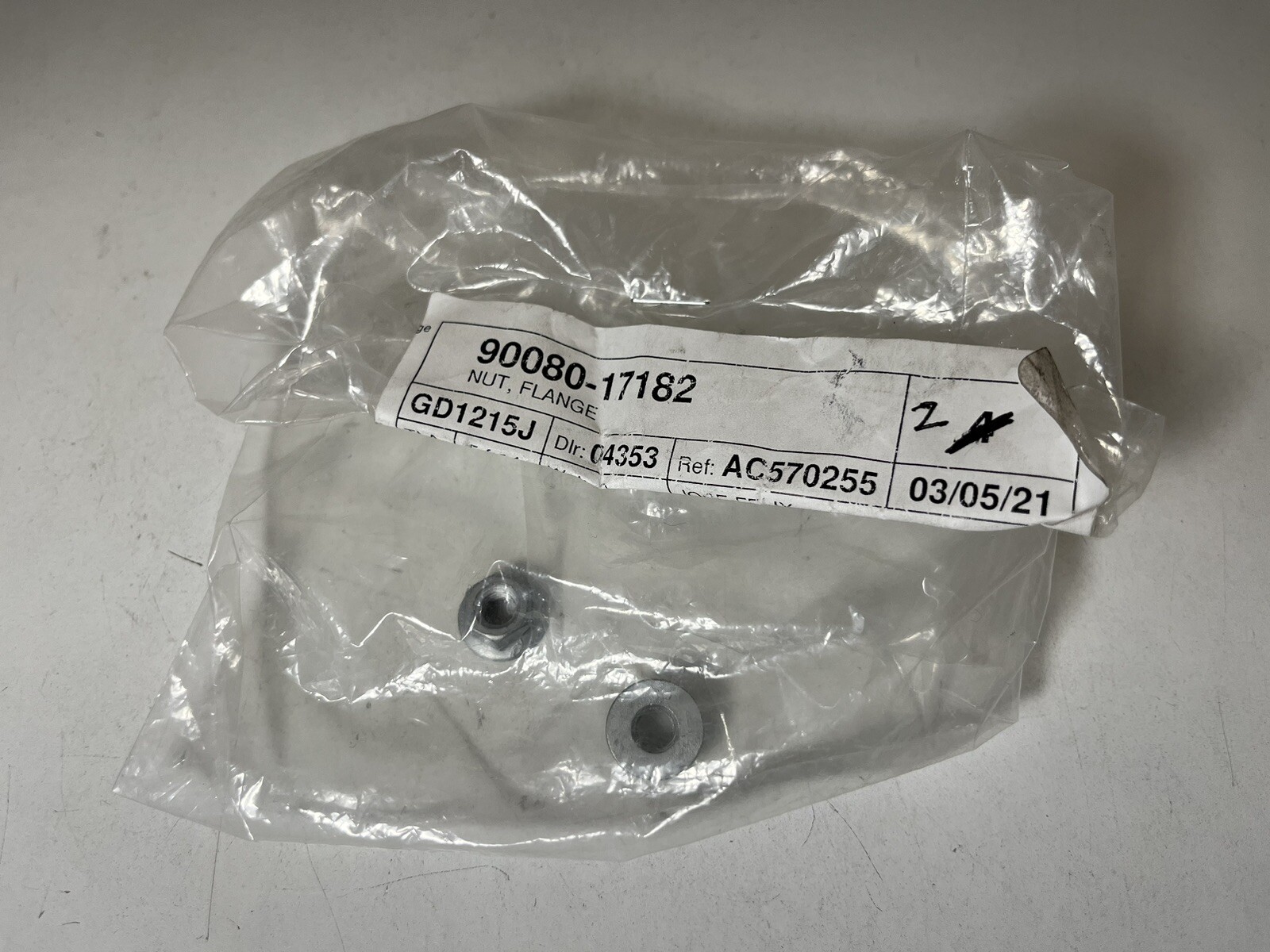 Toyota 9008017182 Genuine OEM Side Brace Nut for sale online | eBay