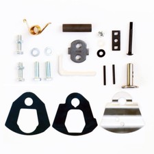 Hurst Push Down Reverse Super Shifter 4 Speed Ivory Color Knob W H ...