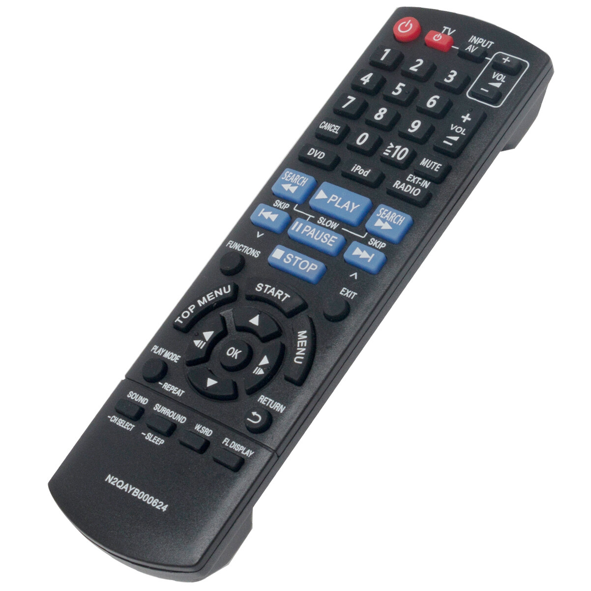 New N2QAYB000624 Replace Remote for Panasonic DVD Home Theater SC-XH150 ...