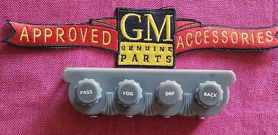 Vintage Car Switch 4 Ports PASS, FOG, DEF, BACK Art. Deco. | eBay