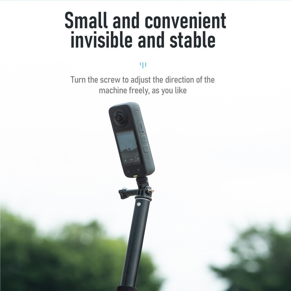 Mount Tripod Converter 1/4" Screw Adapter For Insta360 X2 X3 Gopro 11 ...