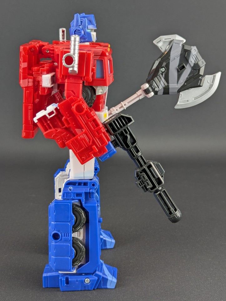Transformers Siege Optimus Prime Cell Shaded complete Hasbro WFC ...