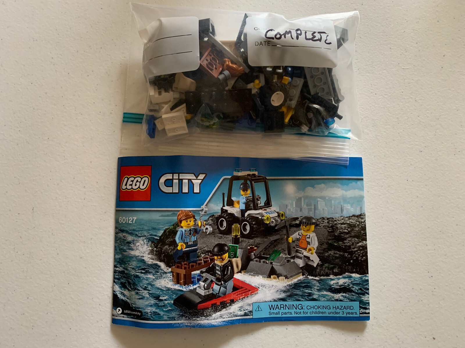 LEGO City Prison Island starter set 60127 - complete with instructions ...