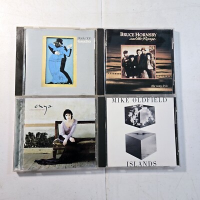 Lot Of 4 Mellow Rock CDs (Bruce Hornsby, Enya, Steely Dan & Mike ...