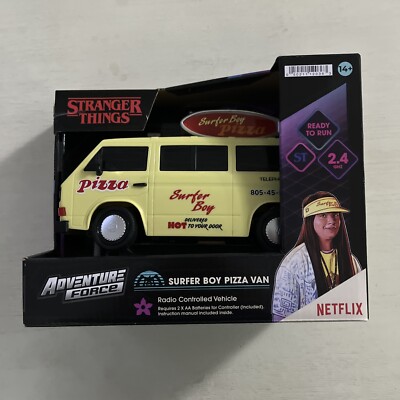 2023 Adventure Force Stranger Things Surfer Boy Pizza Van / Remote ...