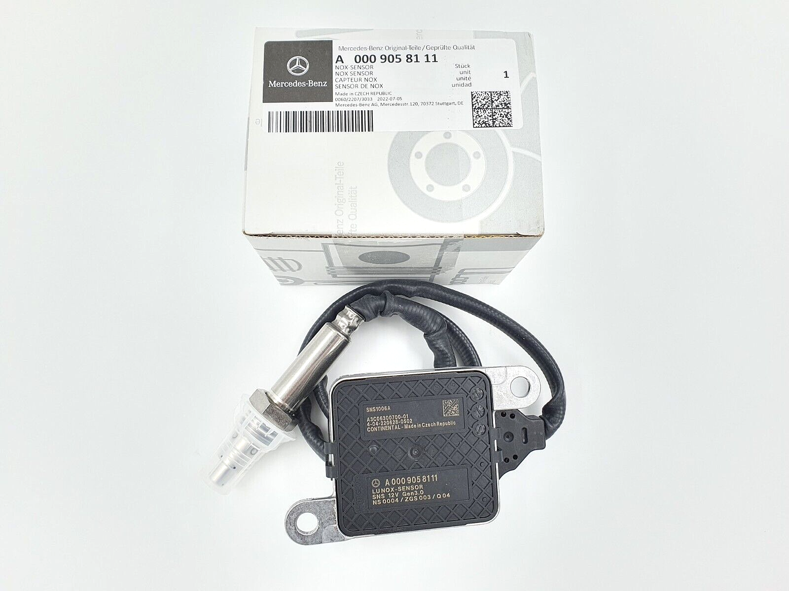 Original Mercedes-Benz W213 W205 W238 W247 W447 Nox-Sensor A0009058111 ...