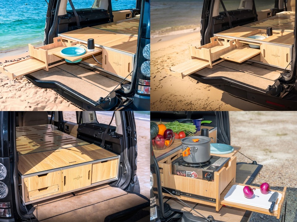 XK Overland Kitchen Box WD1090 All-in-One Camping with Cooking ...