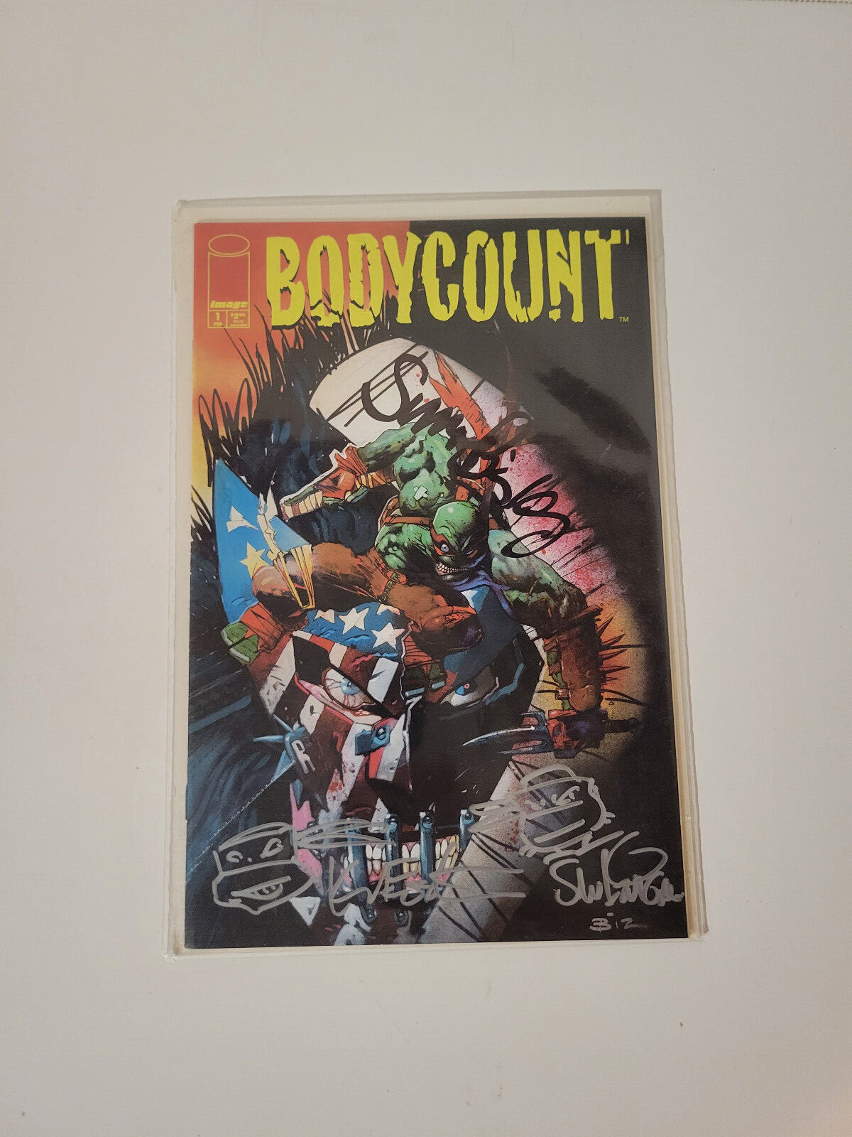 Image Comics Bodycount SIGNED Lot Teenage Mutant Ninja Turtles Eastman ...
