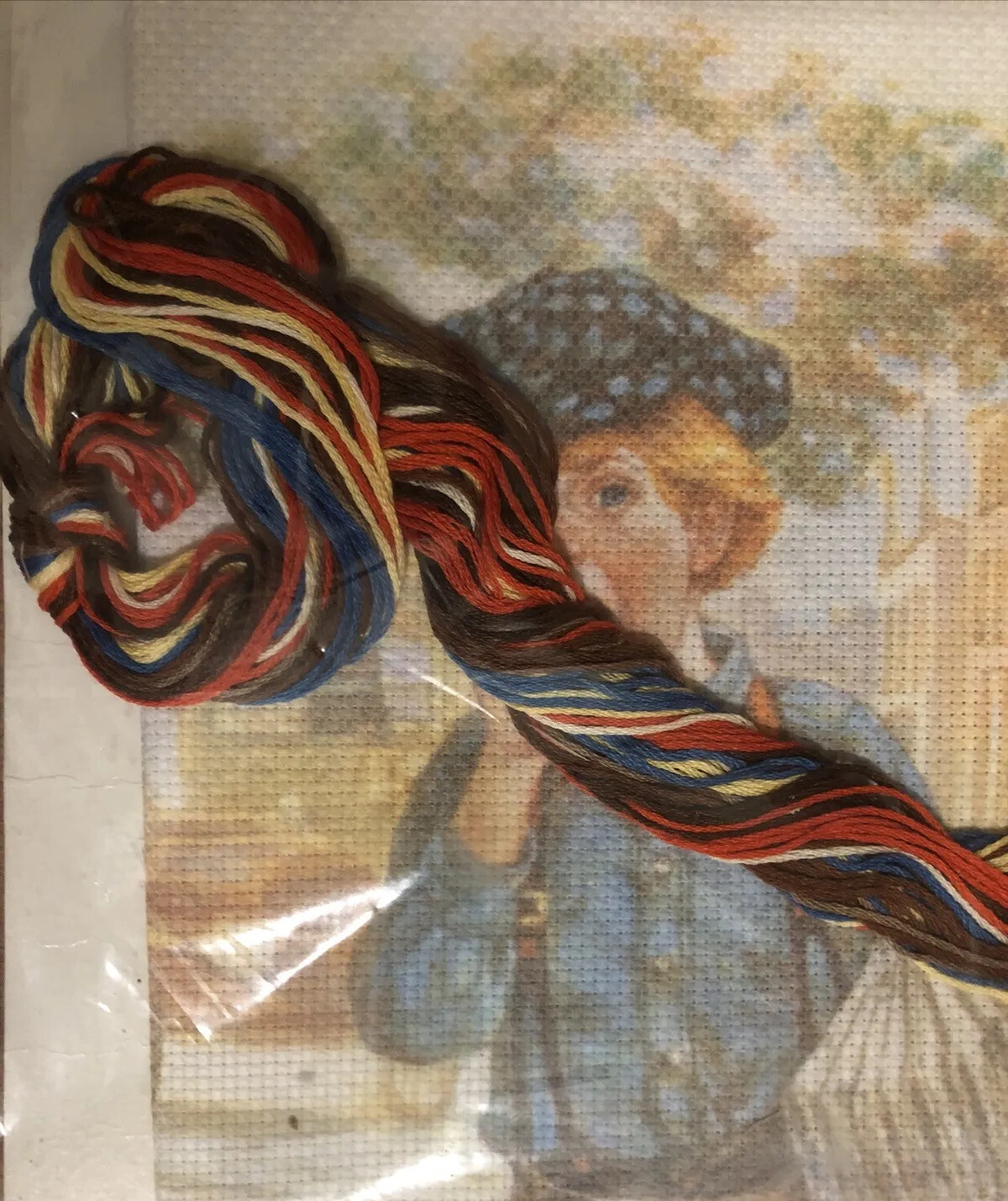 Extra, Extra Newsboy Cross Stitch Kit - Lil’ Peddler’s - 1986 Candamar ...