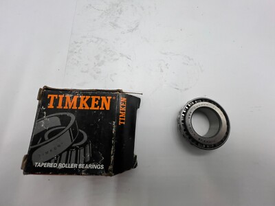 (QTY 2) TIMKEN 07100 Tapered Roller Bearing Single Cone 1" Bore, 0.5614 ...