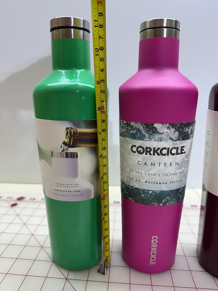 NEW Corkcicle Canteen Vinnebago Edition 25 oz Triple Insulated Bottle Cold -Hot | eBay