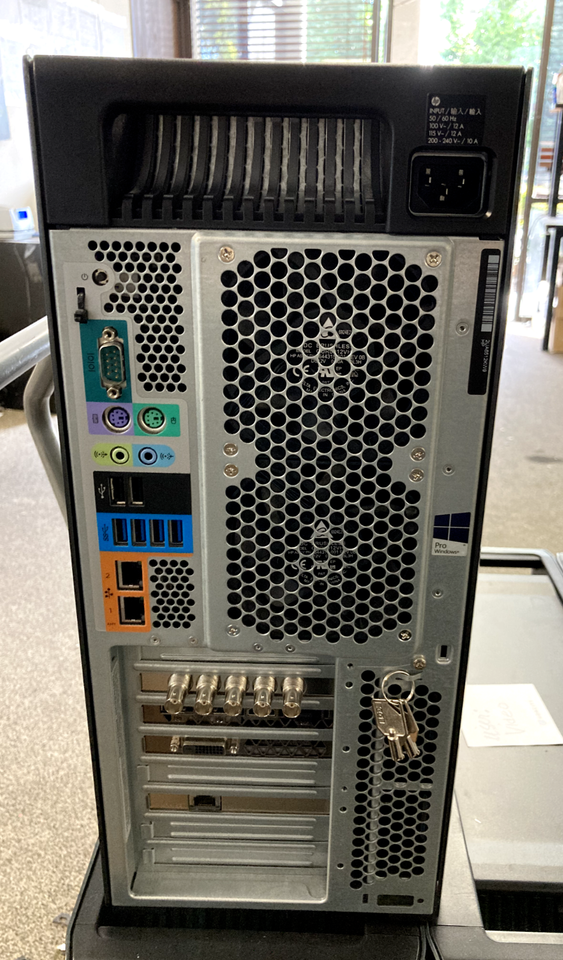 HP Z840 Workstation Xeon E5-2650 v4 @2.20GHz 32GB RAM 2*512GB+1*6TB HDD ...