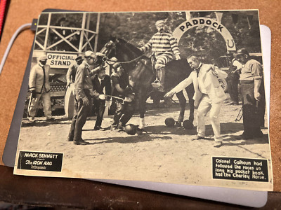 Iron Nag, The 1925 Pathe/Mack Sennett 8.5x11.5" silent lobby card Billy ...
