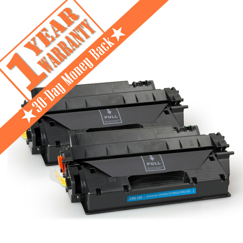 2PK 120 Toner Cartridge For Canon ImageClass D1120 D1150 D1320 D1350 ...