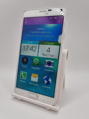 Samsung Galaxy Note 4 White Unknown Network 32GB 5.7" Android ...