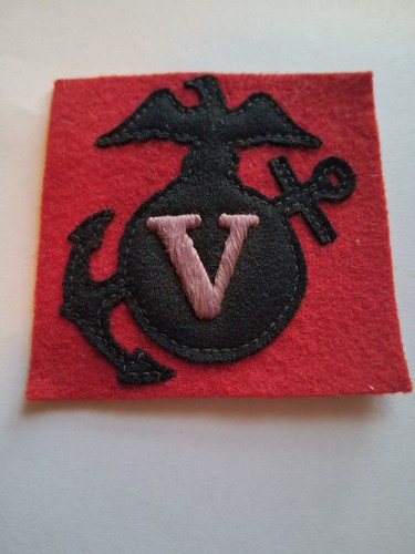 WWI WW1 USMC Marine Corps 5th Marine Brigade patch Machine Gun No Glow | eBay