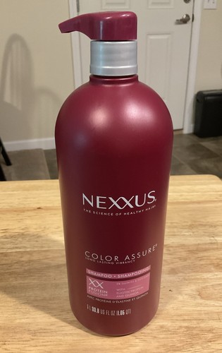 Nexxus Color Assure Sulfate-Free Shampoo with Proteinfusion w/Pump 33.8 ...