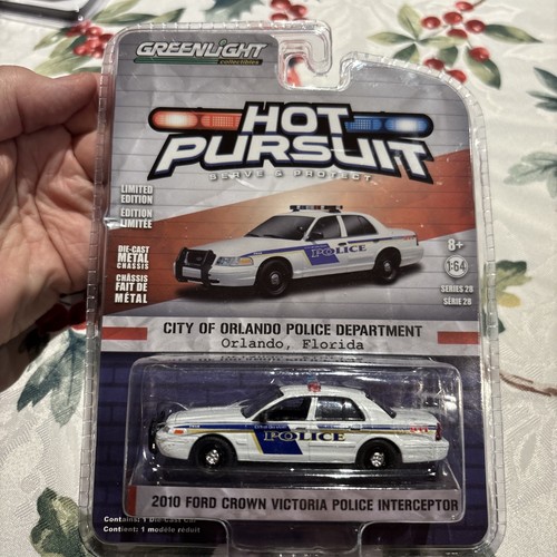Greenlight 2010 Ford Crown Vic Orlando Police Vehicle | eBay